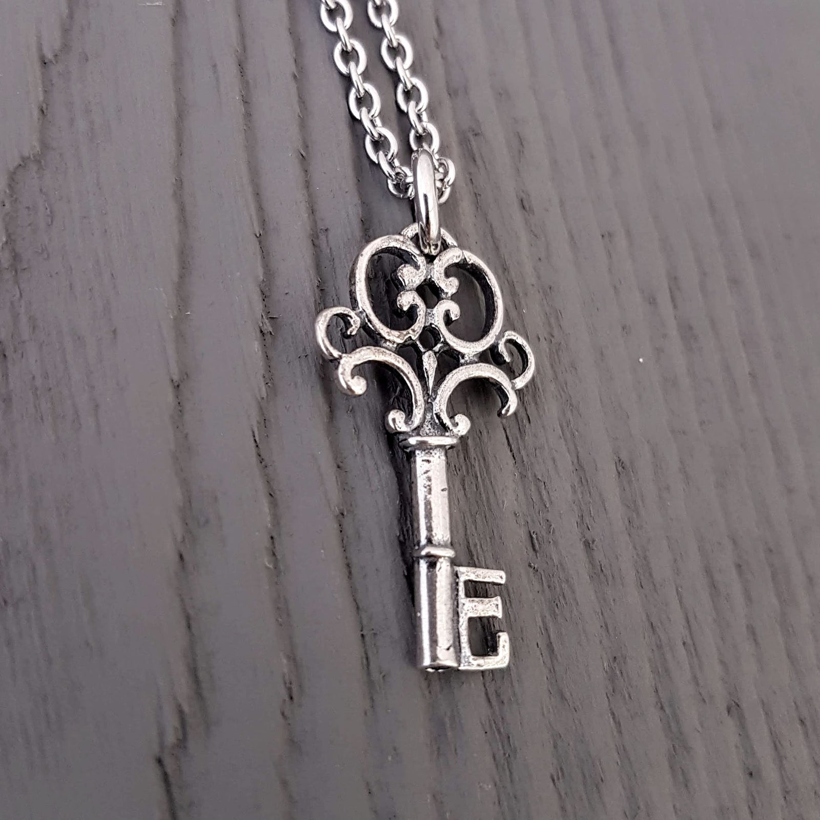 Ornate Victorian Skeleton Key Pendant - Gwen Delicious Jewelry Designs
